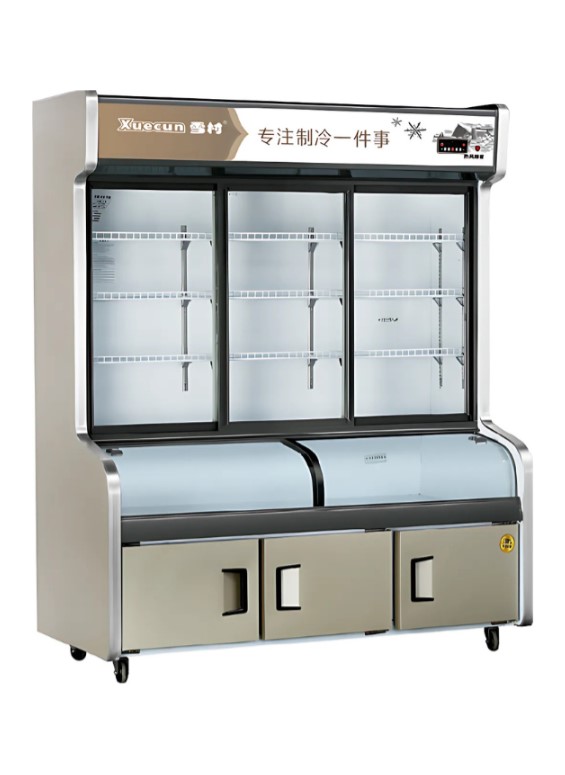 Frozen Display Freezer - Three Temperature | Snow Village