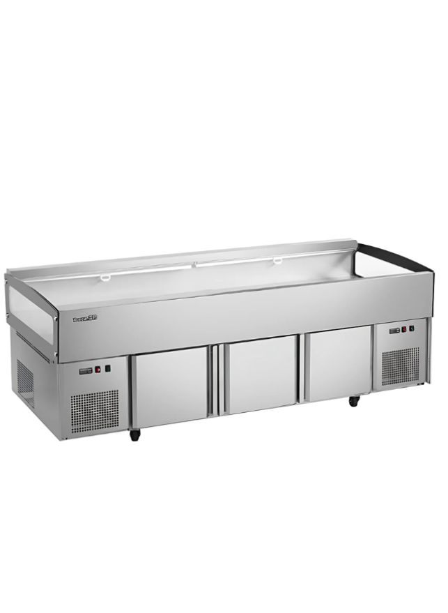 Industrial Seafood Freezer - SS C Slide | Snow Village