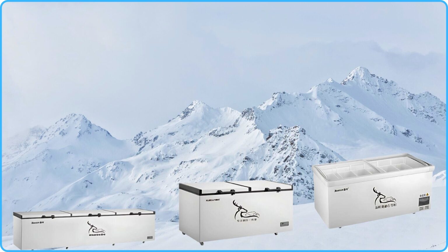 Horizontal Freezer | Snow Village